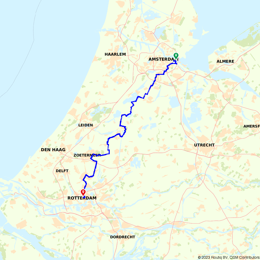 424316 Amsterdam - Rotterdam points