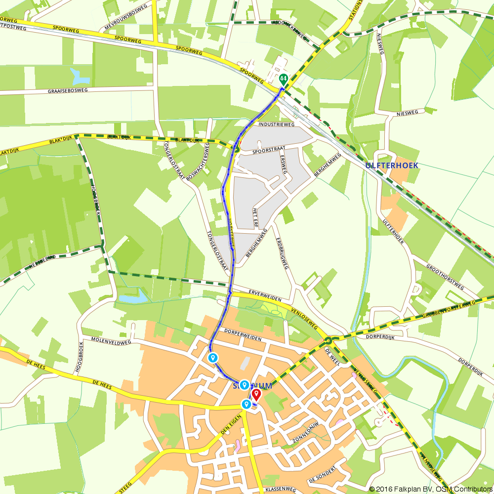 Route door Sevenum - Horst aan de Maas - Fietsroute | Route.nl