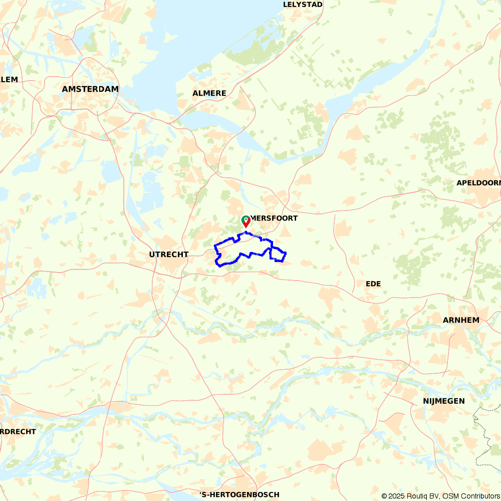 Tour of Woudenberg and Leusderheide - Soest - Cycling route | Route.nl