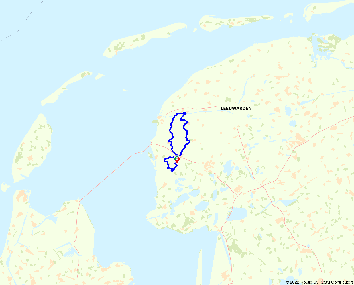 © Kleine acht - Súdwest-Fryslân - Fietsroute | Route.nl
