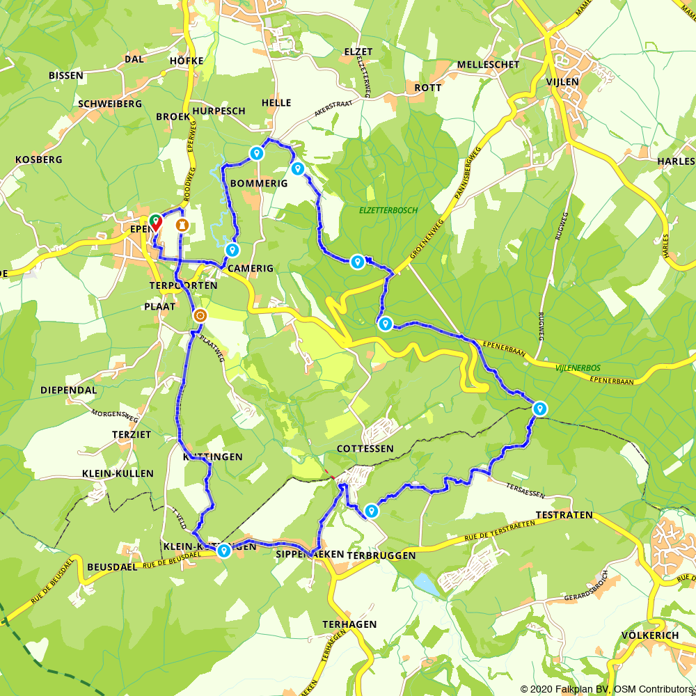 Walking through the Geuldal and Vijlenerbos - Gulpen-Wittem - Hiking ...