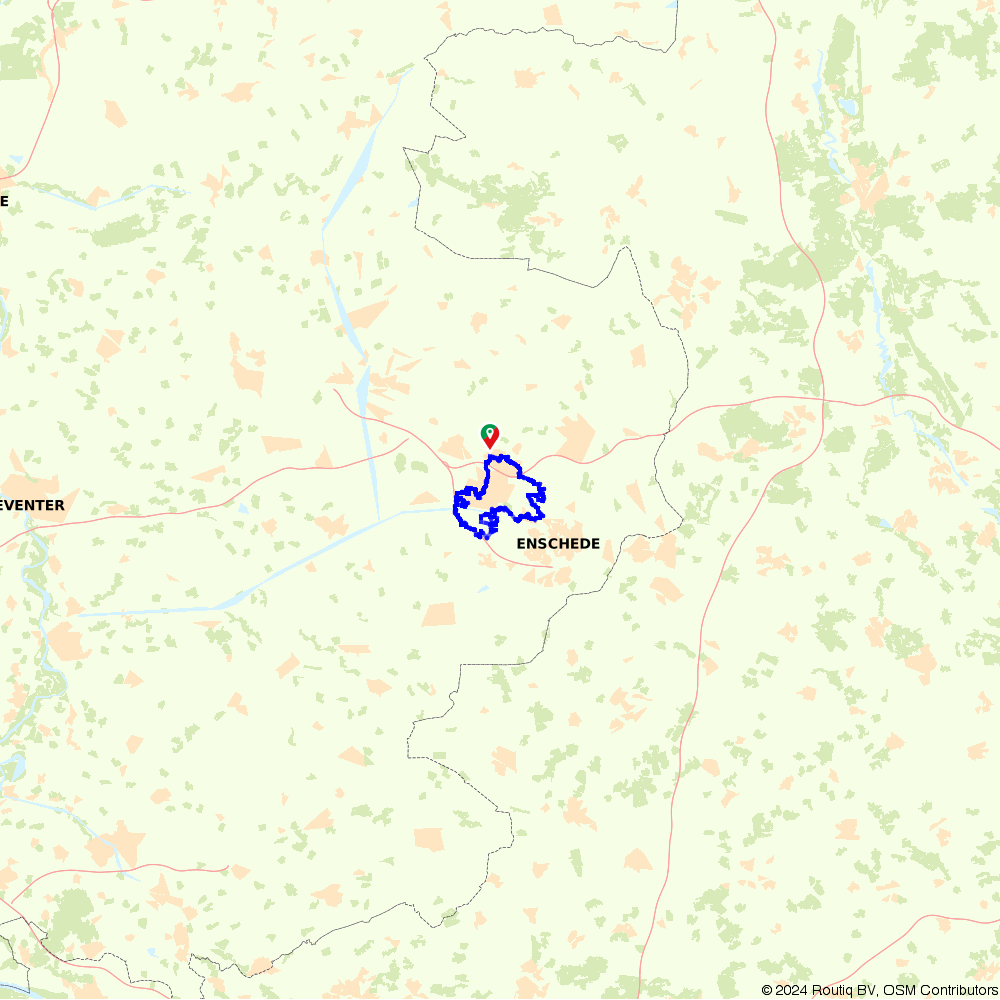 Hengelo, Weusthag 48.7 - Hengelo - Cycling route | Route.nl