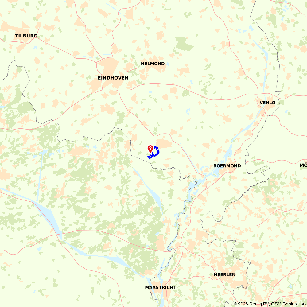 Crossmoor - The Lock - Weert - Hiking route | Route.nl