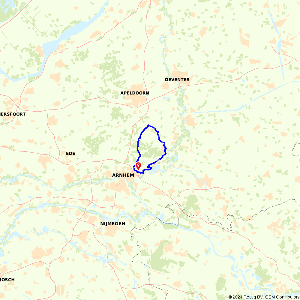 Velp - Loenen - Velp, Frans van Esch - Rheden - Cycling route | Route.nl