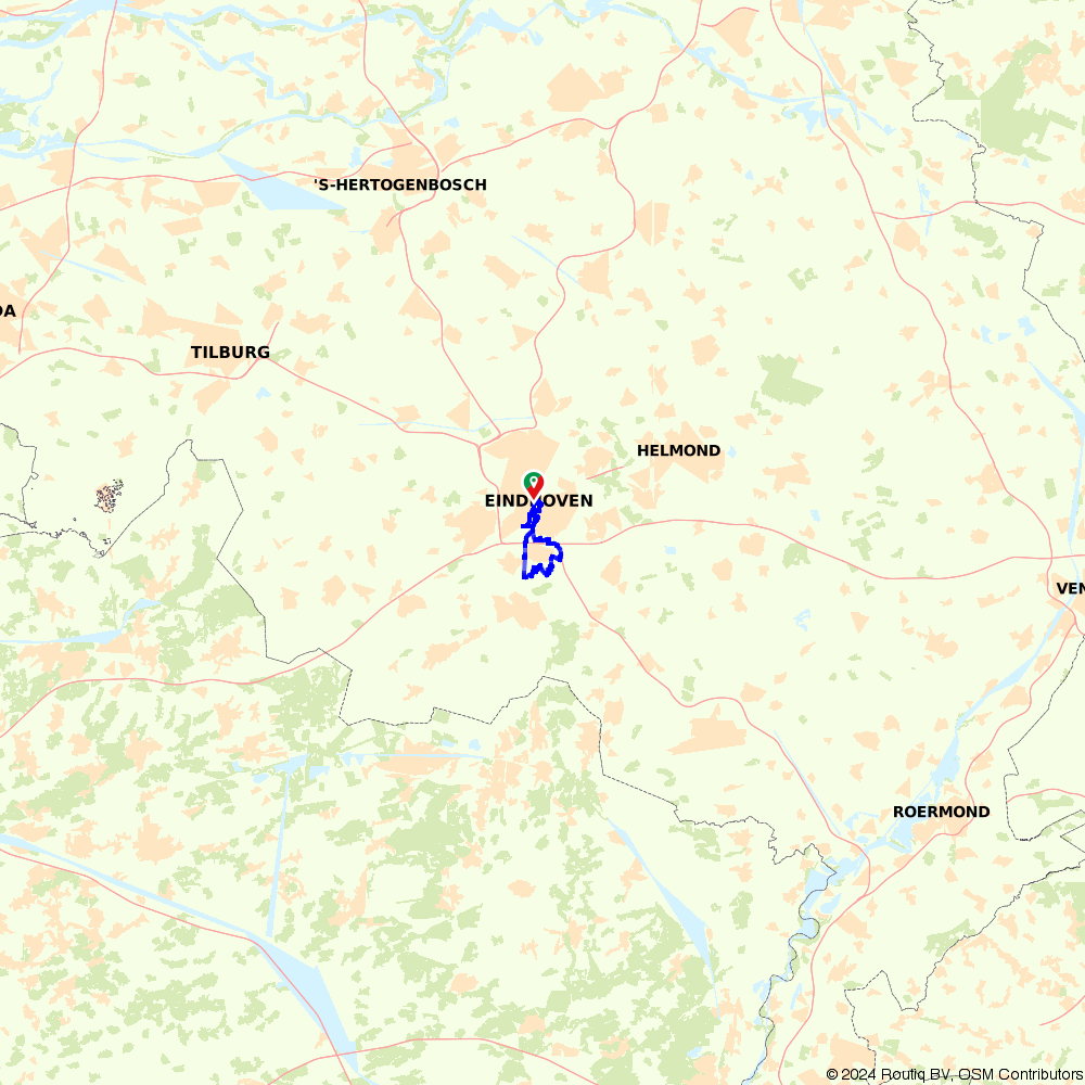 4583057 E-chopper Hut van Mie Pils route