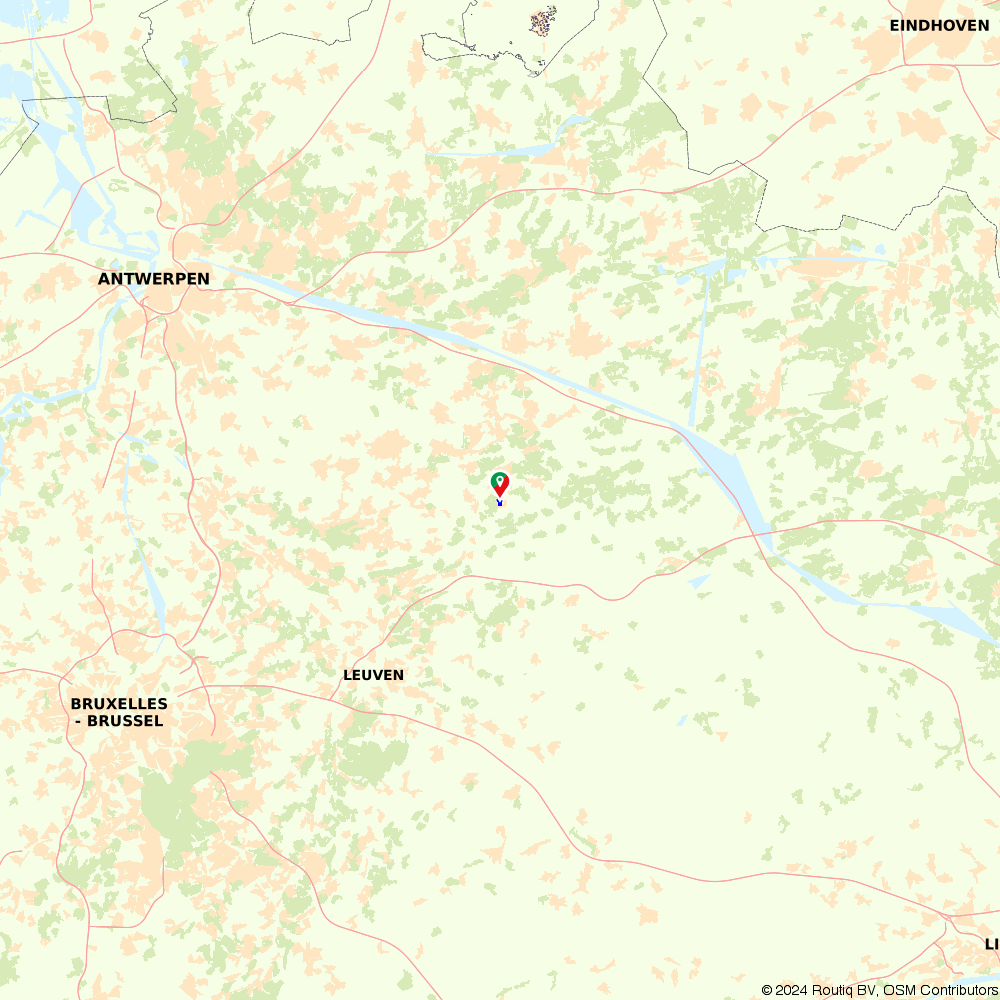 ghh - Herselt - Cycling route | Route.nl