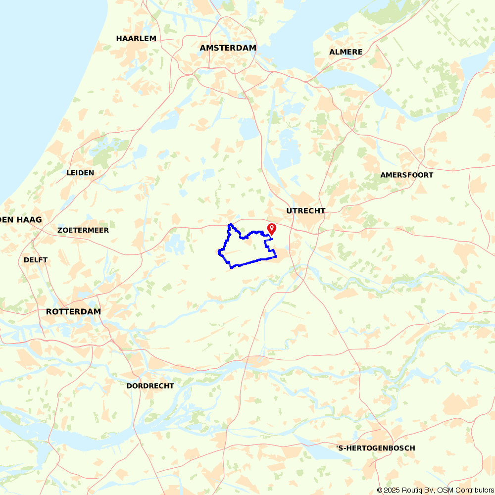 Tour Montfoort - IJsselstein - Cycling route | Route.nl