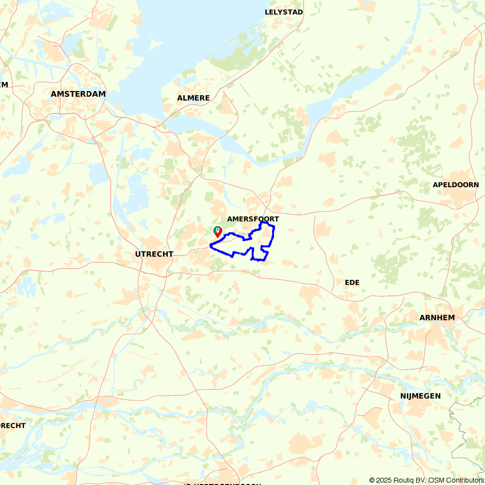 soesterberg - Zeist - Fietsroute | Route.nl