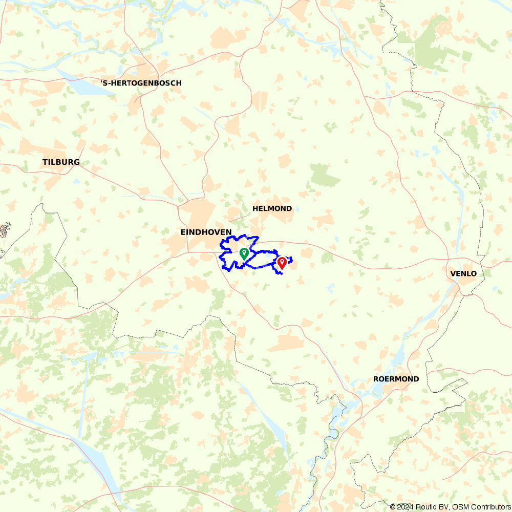 Heeze Heidevelden - Heeze-Leende - Cycling route | Route.nl