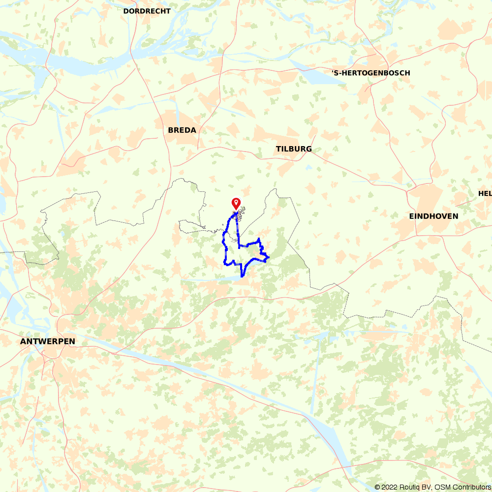 02_Bels line route - Baarle-Nassau - Cycling route | Route.nl