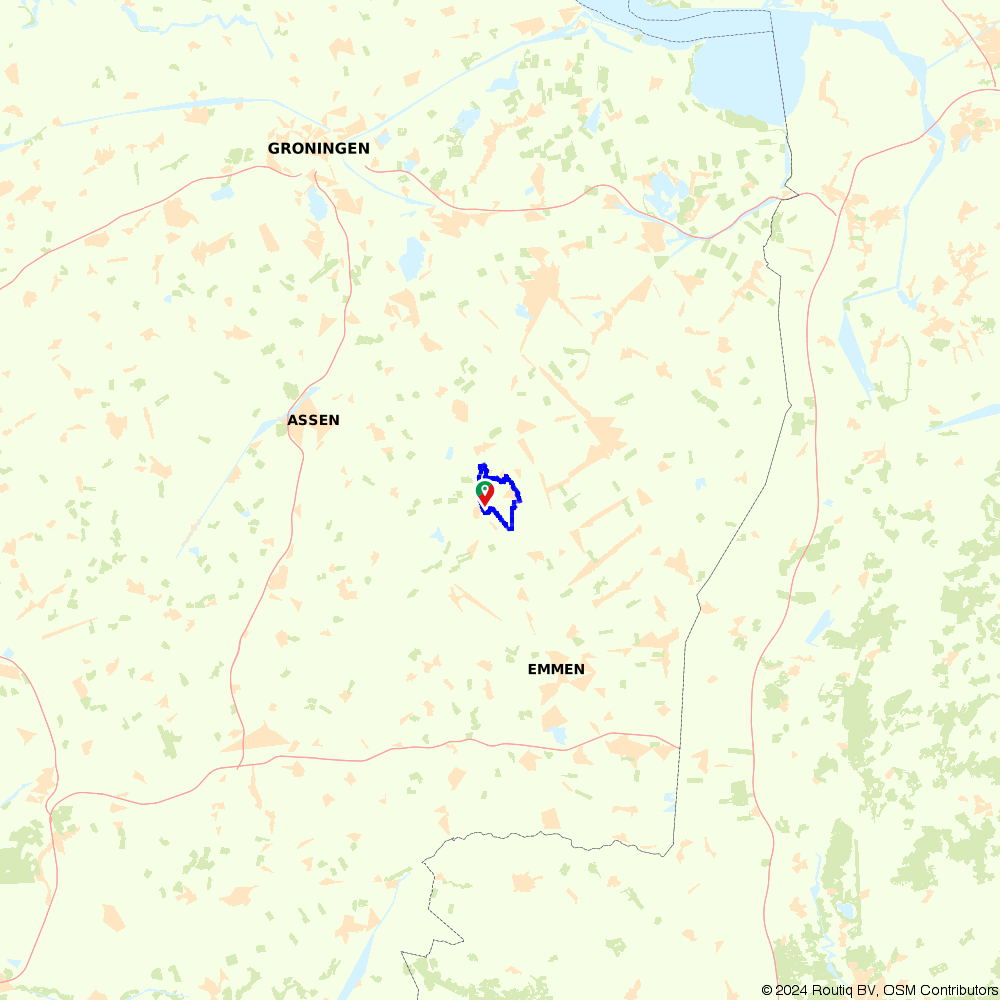 Routiq - 475979 Short dolmens route Borger