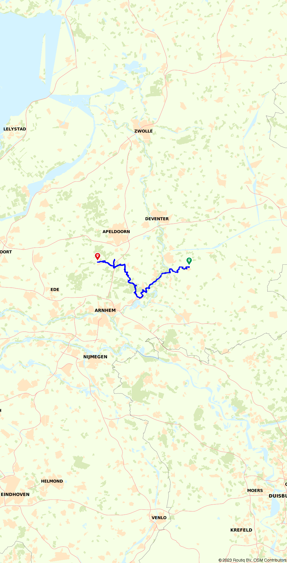 Vorden-Hoenderloo (via Bronkhorst-Dieren-Posbank) - Bronckhorst ...