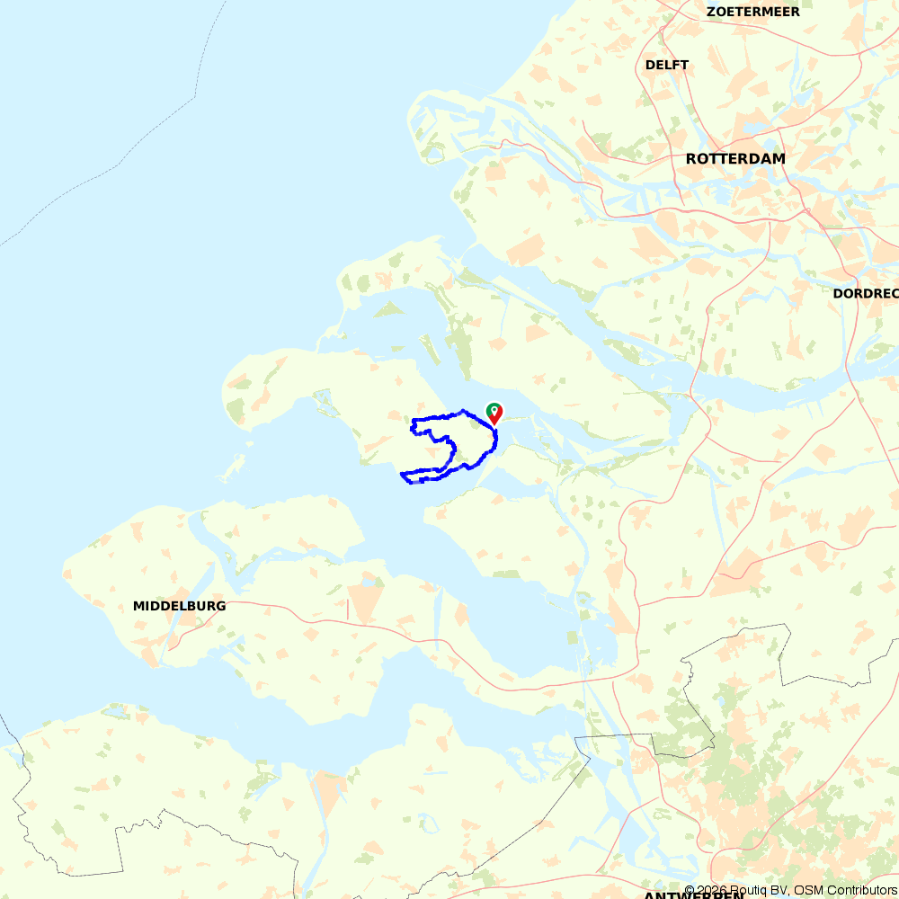 478357 Polders and creeks around Bruinisse