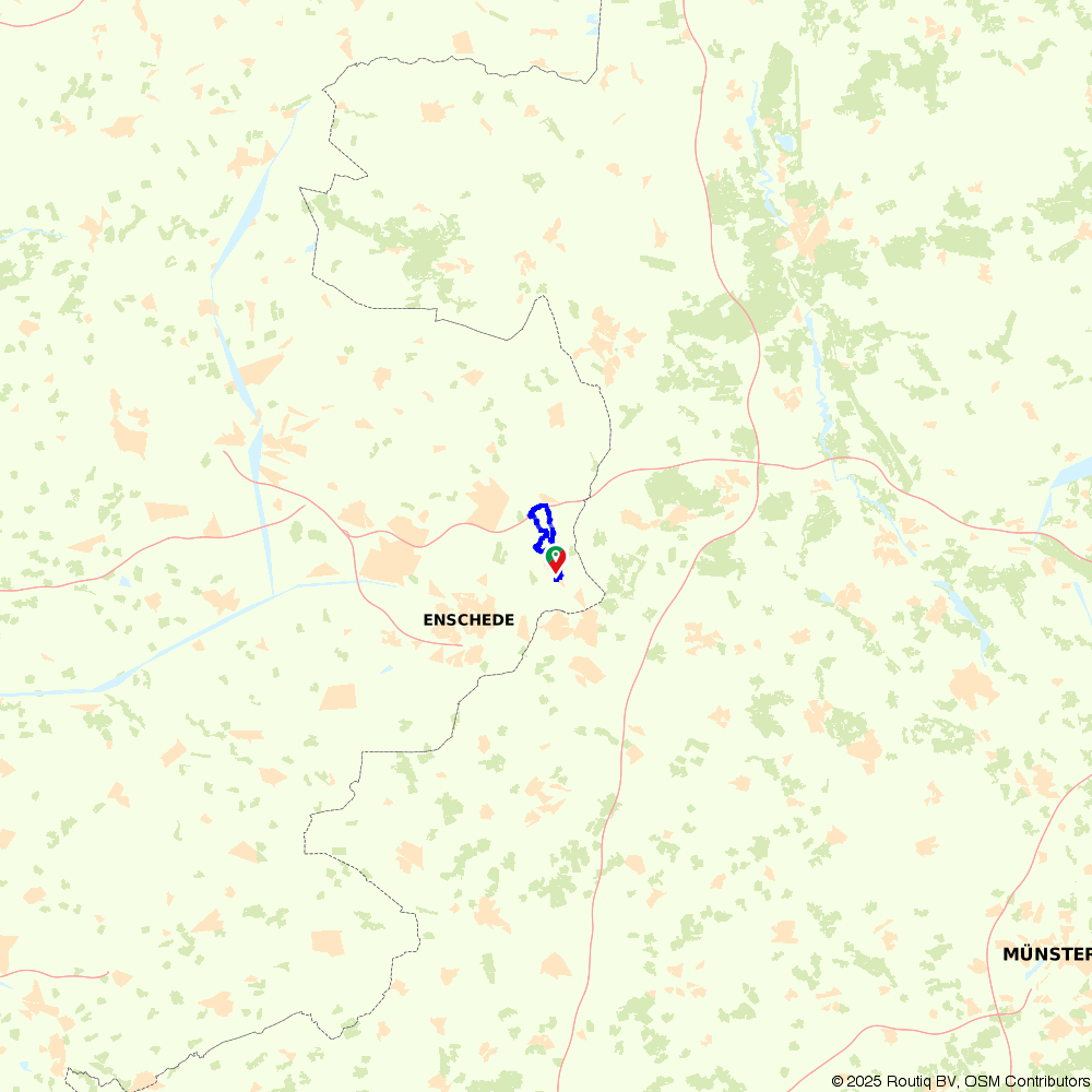 Arrival day Losser. - Losser - Cycling route | Route.nl