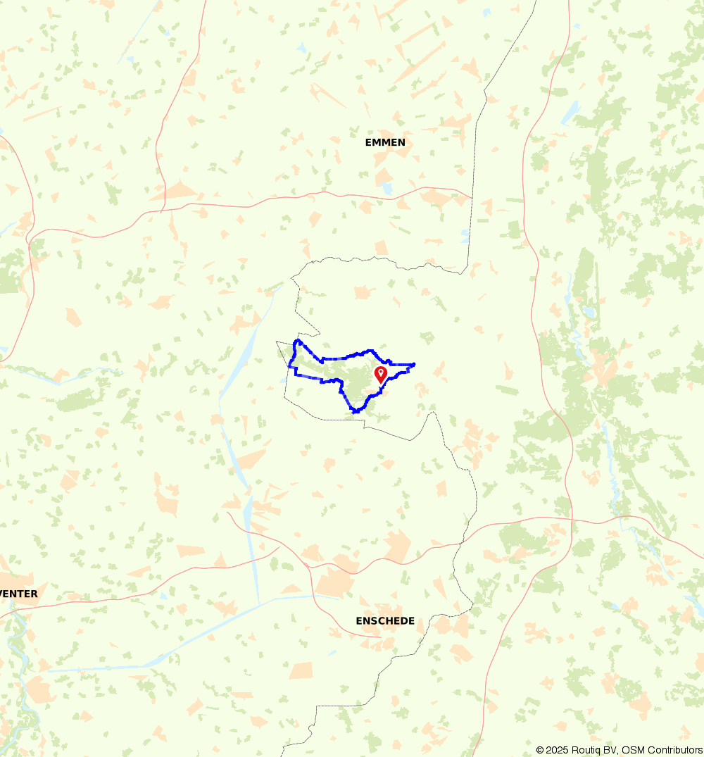 SBR Radtour Ruhebanke Version 3 - Uelsen - Cycling route | Route.nl