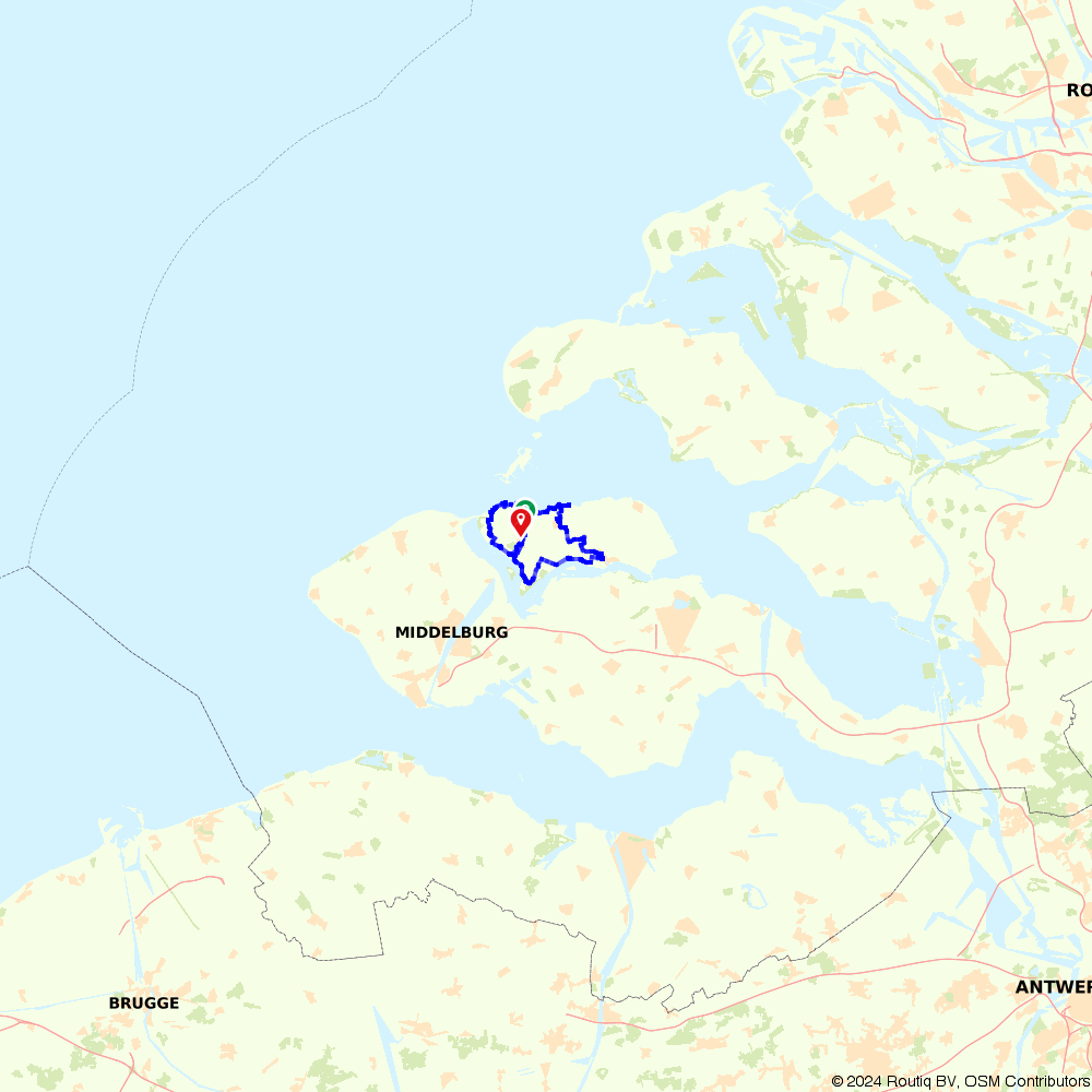 KAMPERLAND - Noord-Beveland - Fietsroute | Route.nl