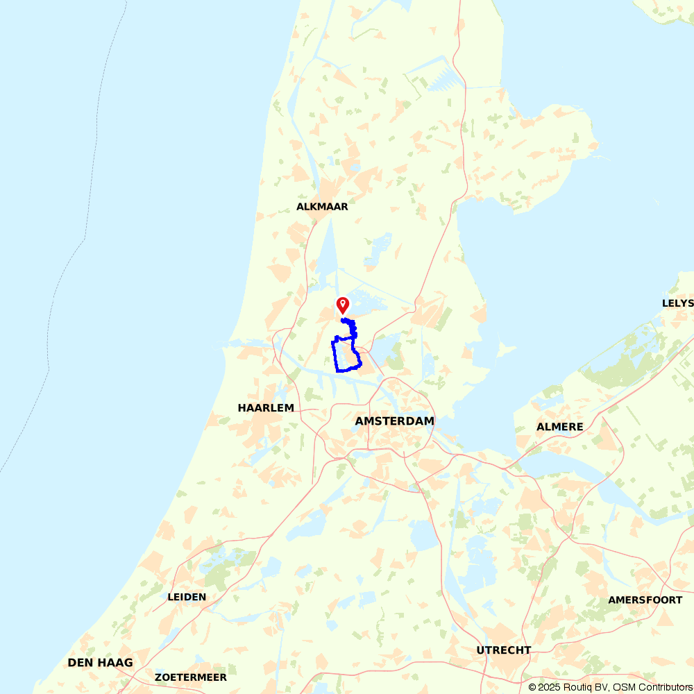 Tour of Westzaan - Wormerland - Cycling route | Route.nl