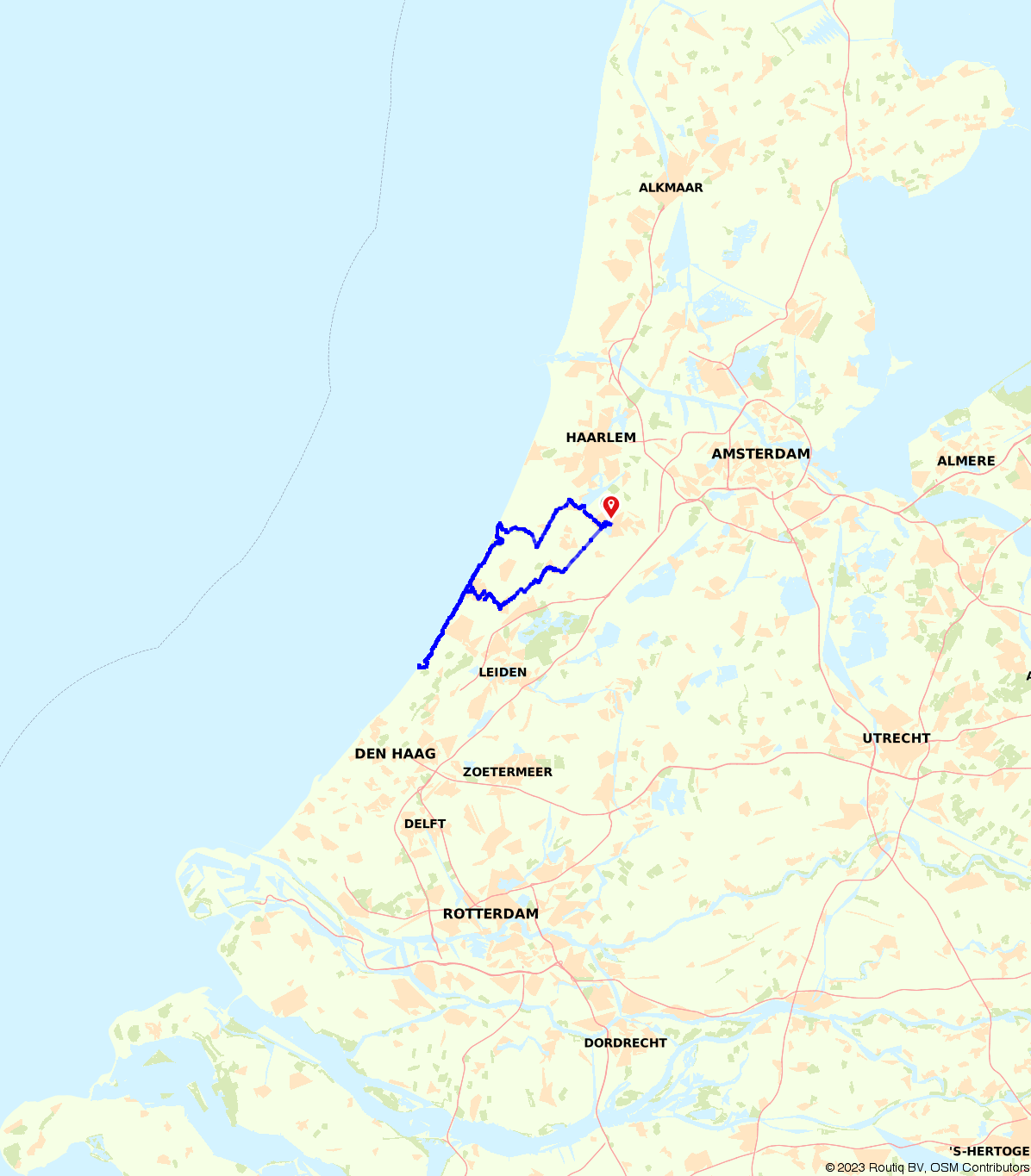 Rondrit hoofddorp naar Wassenaarse slag - Haarlemmermeer - Fietsroute ...