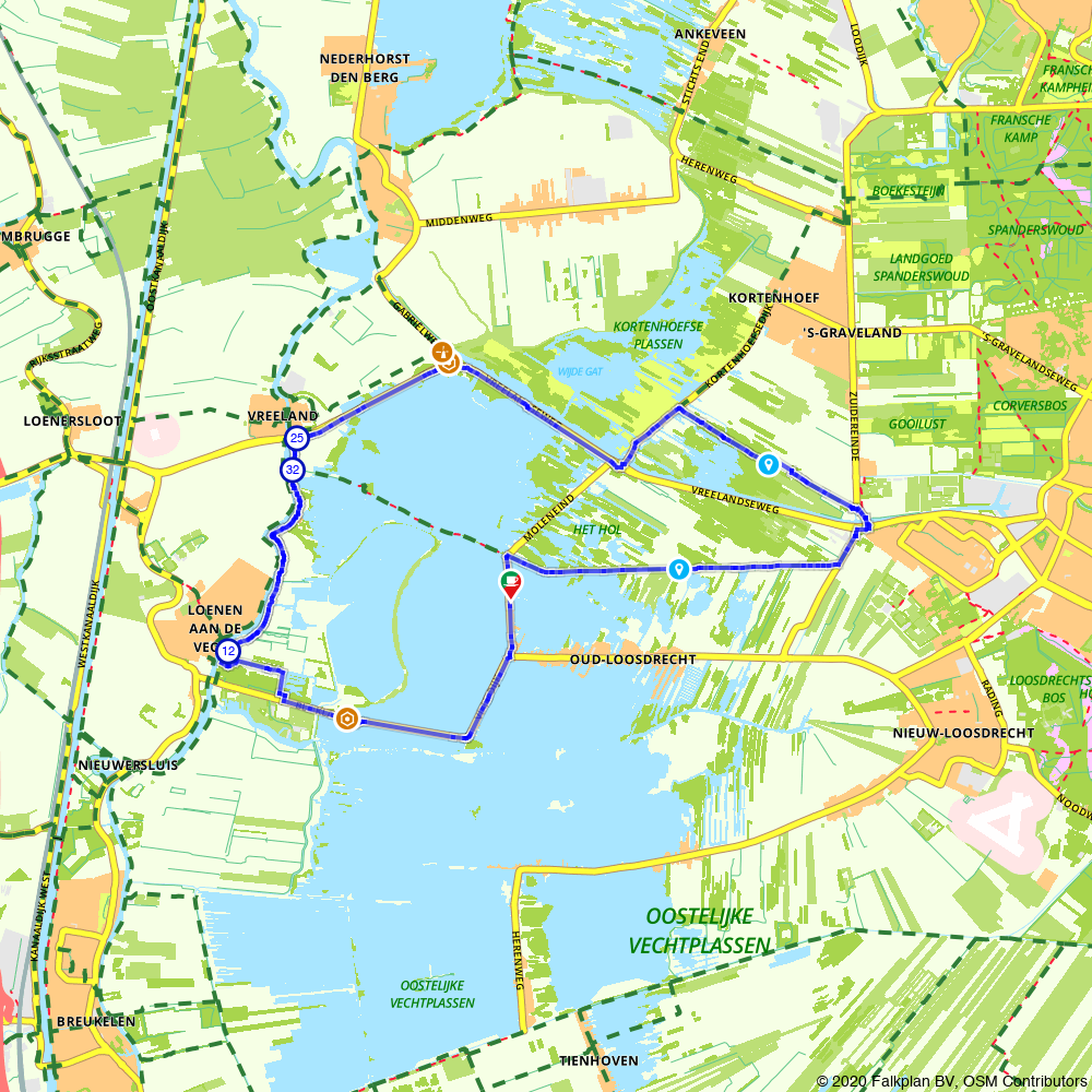 534892 Walking around the Loosdrechtse Plassen