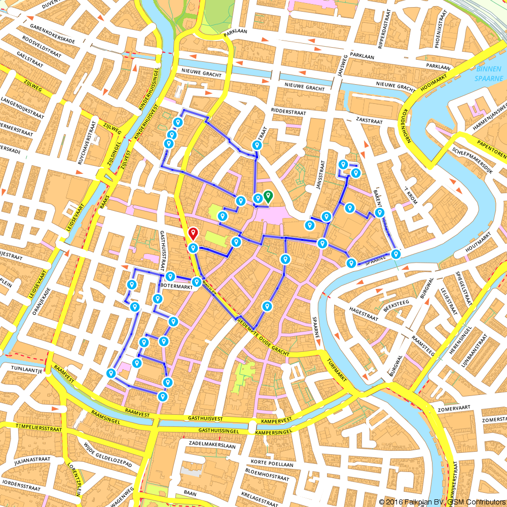 536740 Haarlem Courtyard and Monuments