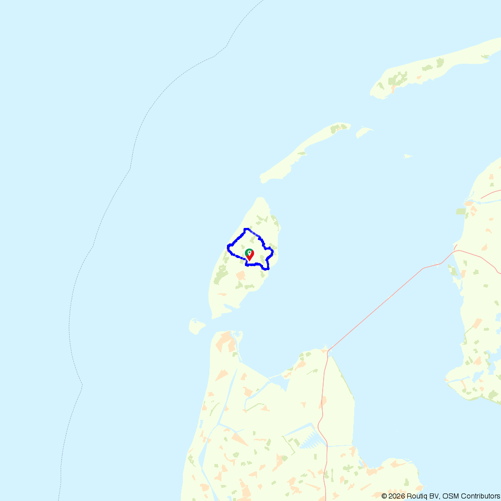 A brisk walk on Texel - Texel - Hiking route | Route.nl