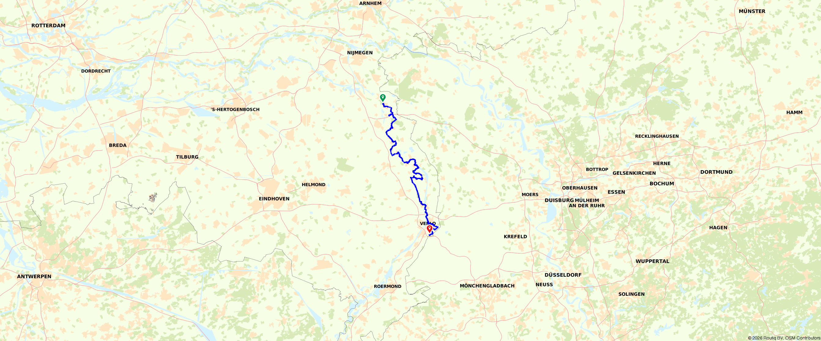 Stage 7 Cyclists' Path – Pieterpad for Cyclists - Gennep - Cycling ...
