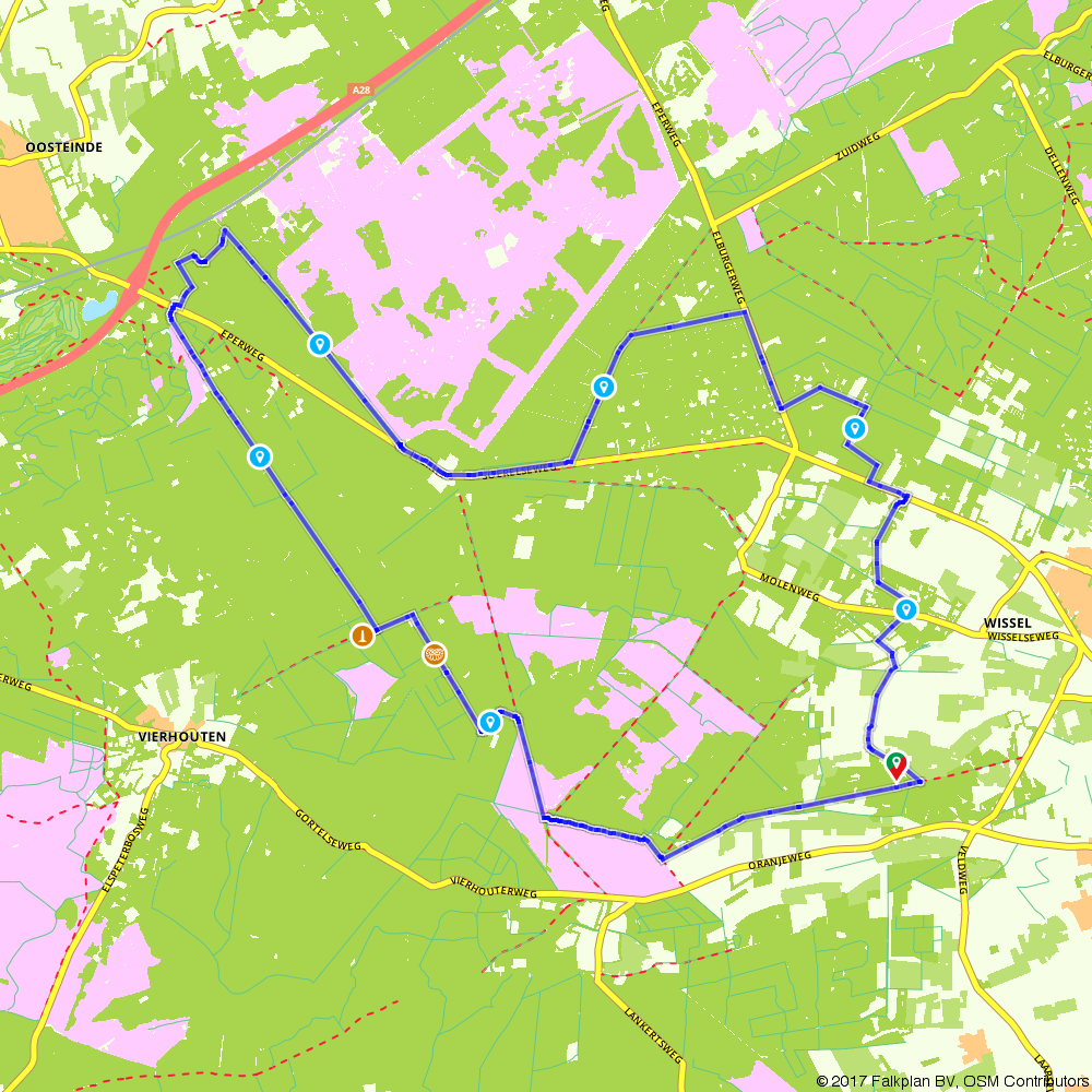 541016 A day of walking across the Veluwe