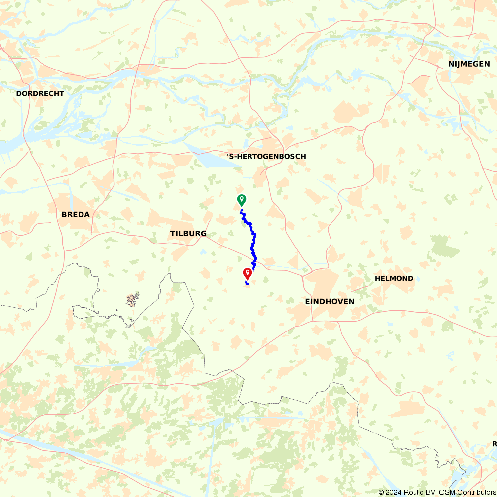 Pilgrim path stage 02 - Haaren - Hiking route | Route.nl