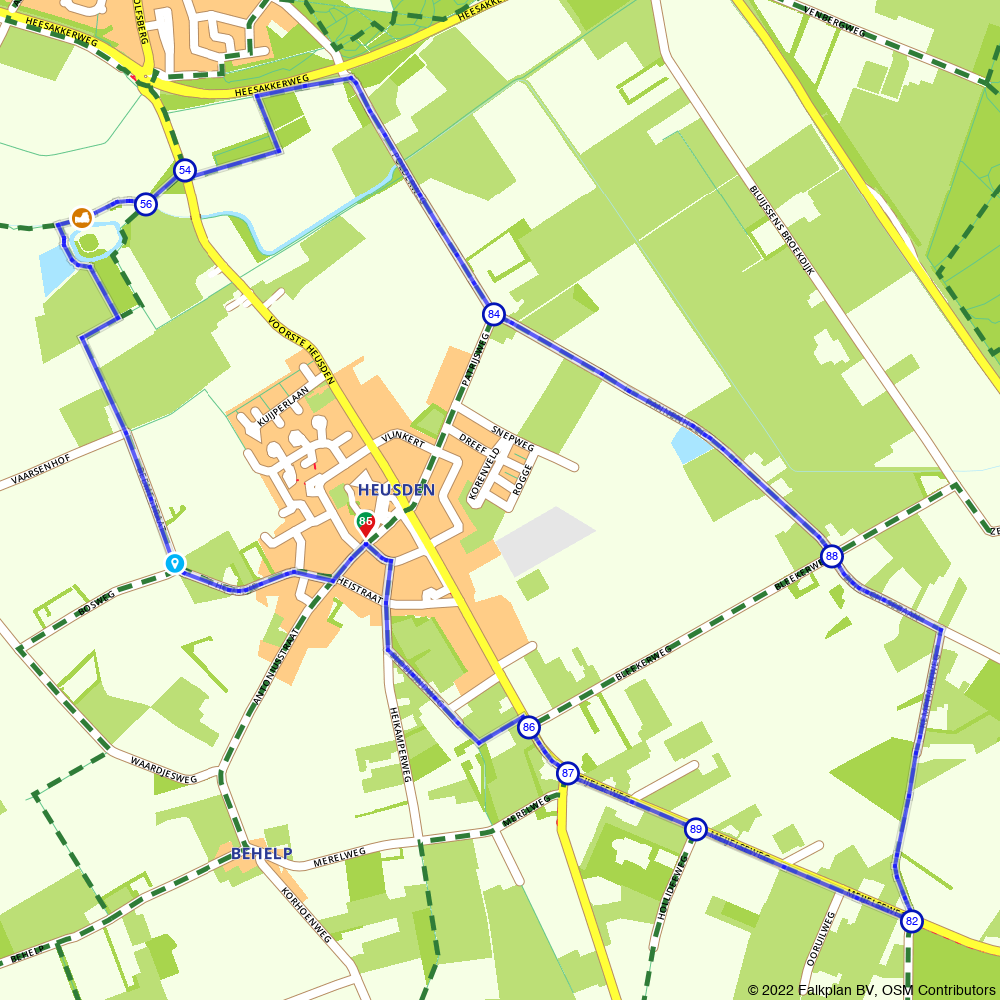 541517 Walking near Heusden