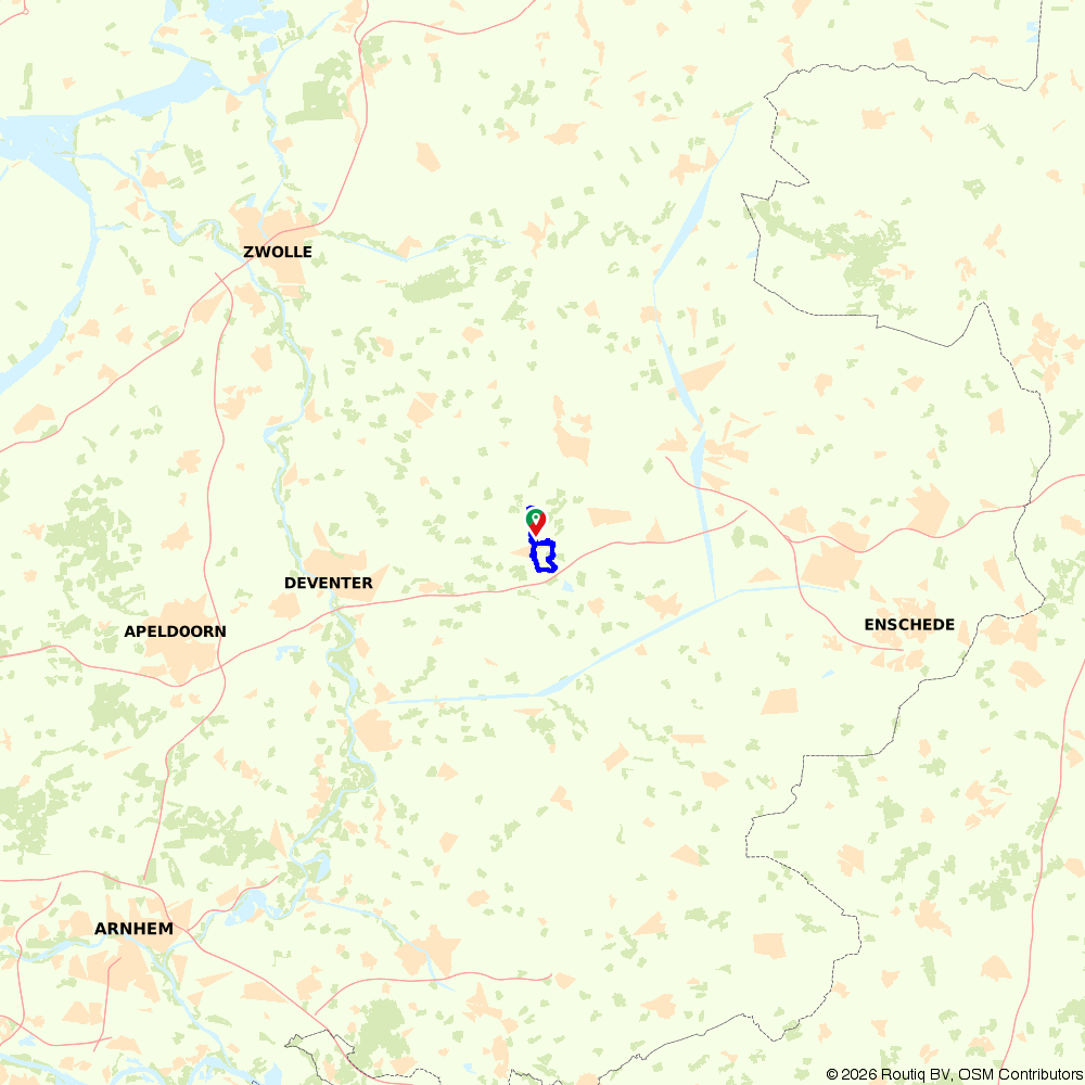 A figure eight over the Holterberg - Rijssen-Holten - Hiking route ...