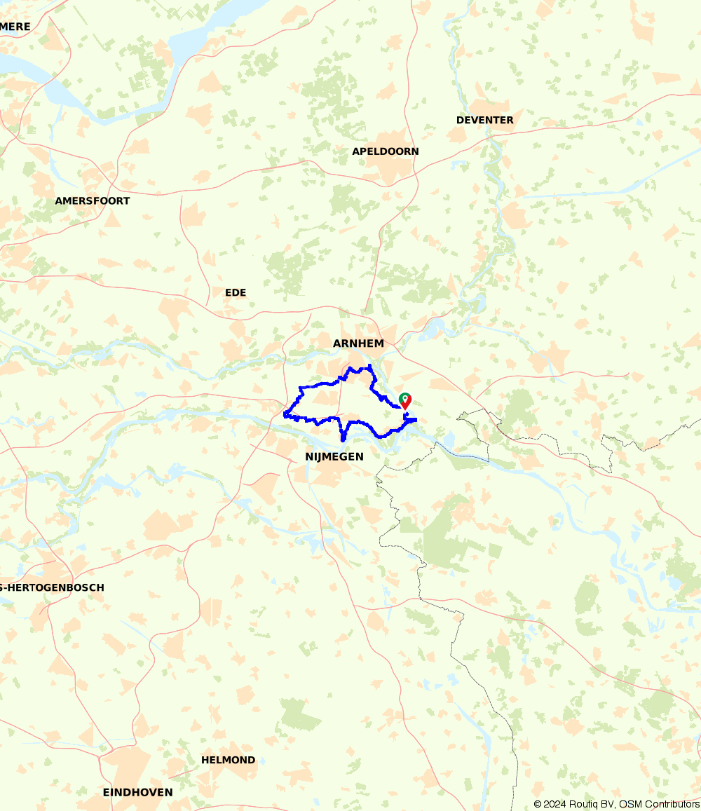 Over-Betuweroute ANWB - Lingewaard - Cycling route | Route.nl