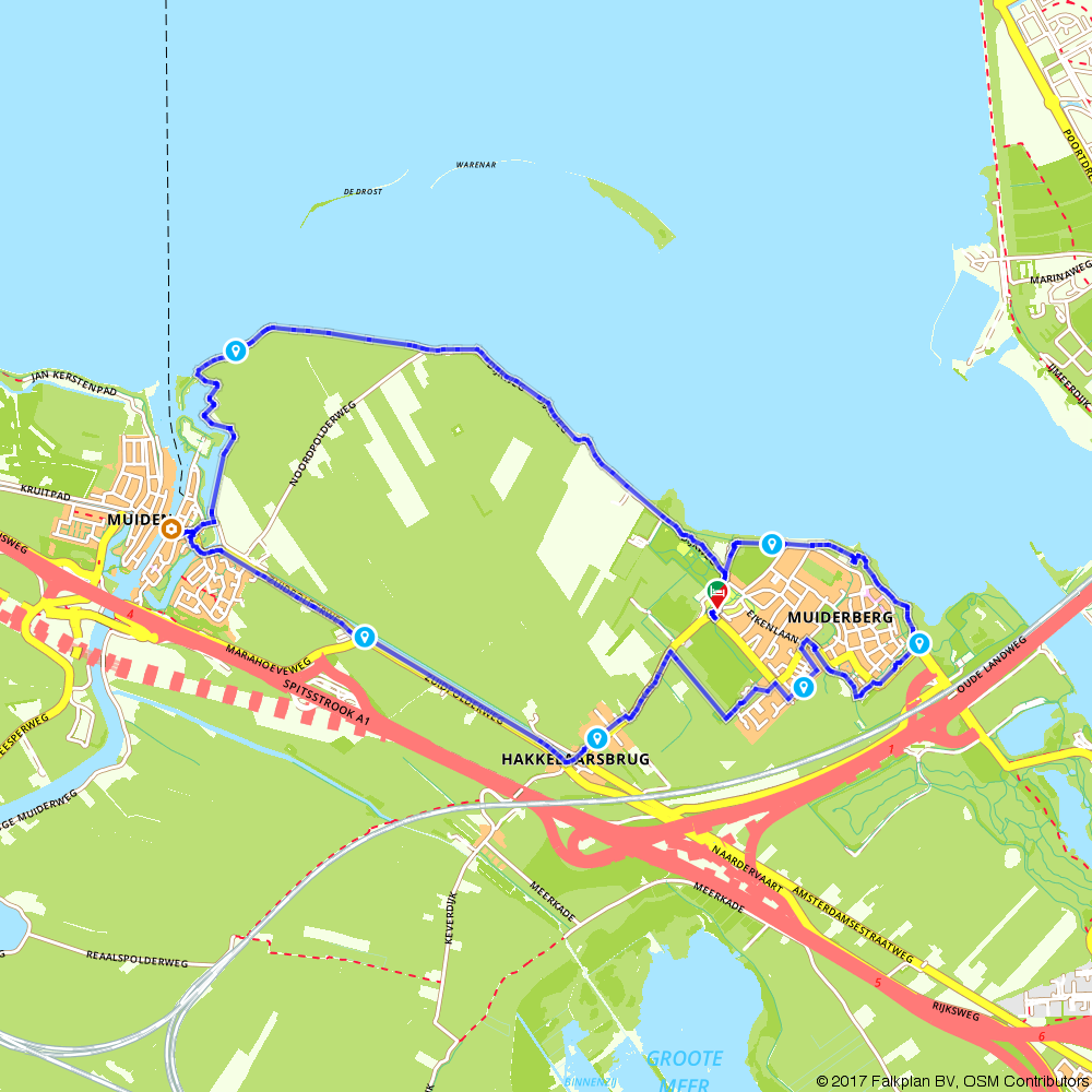 544854 A beautiful walk to Muiden