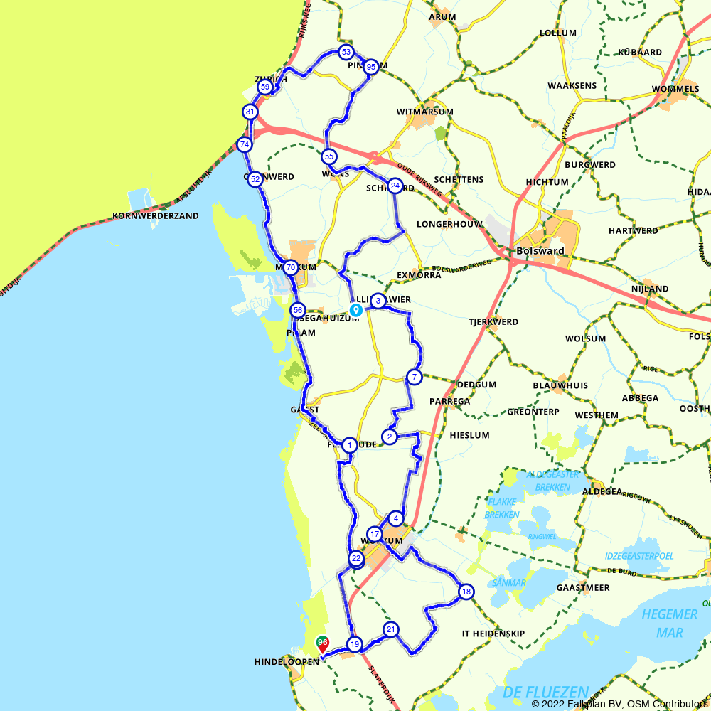 546691 Een rondje naar de Afsluitdijk