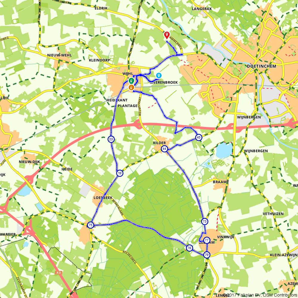 From Wehl to Doetinchem - Doetinchem - Cycling route | Route.nl