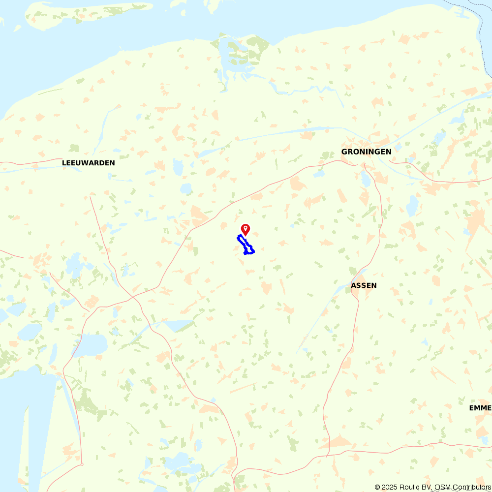 Duursma Dobbe Tour - Opsterland - Hiking route | Route.nl