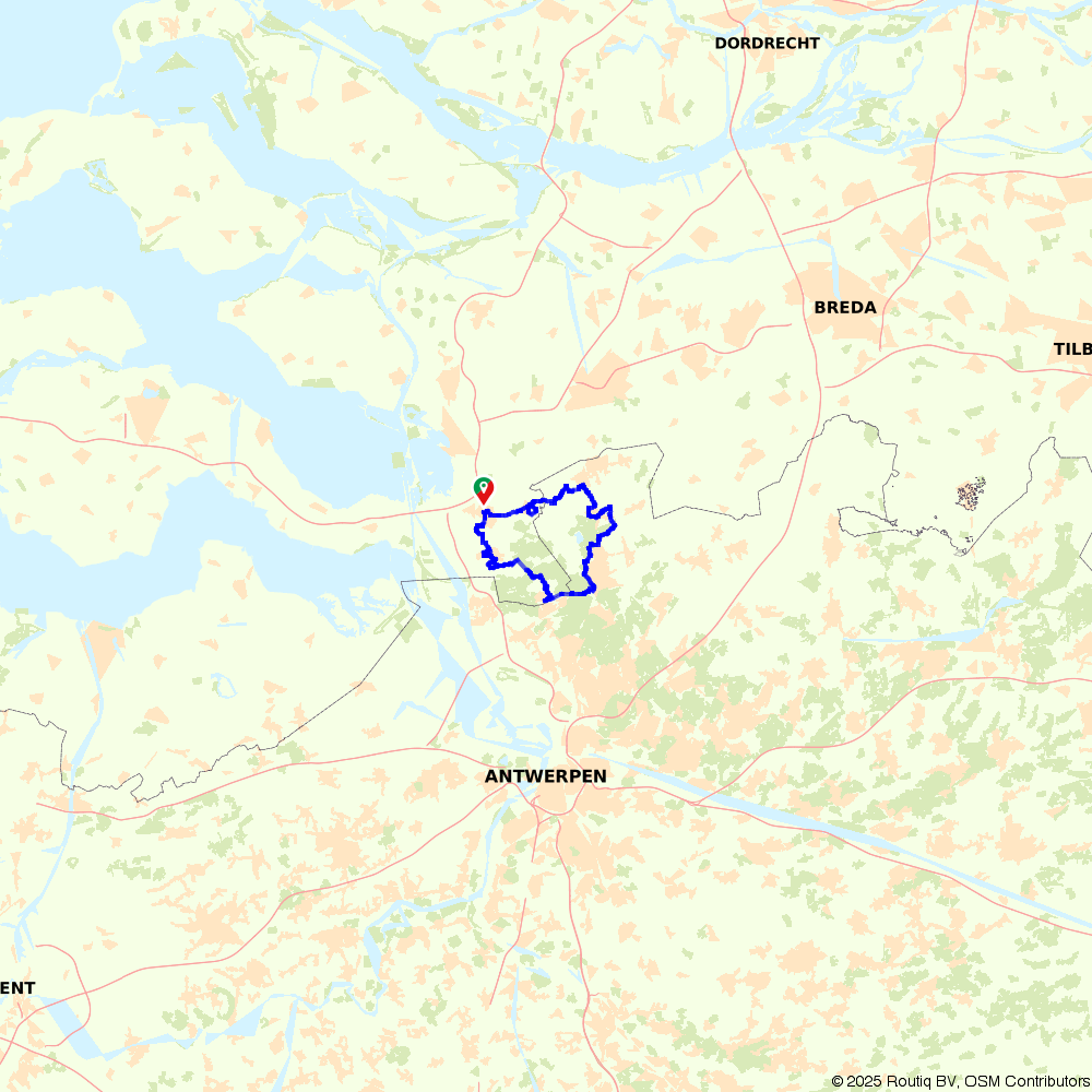 561404 The wooded area of Hoogerheide
