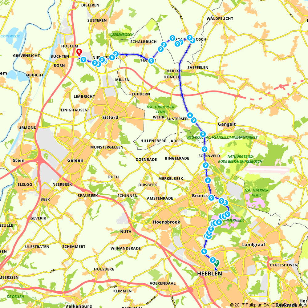 Routiq - 563130 From Heerlen to Born