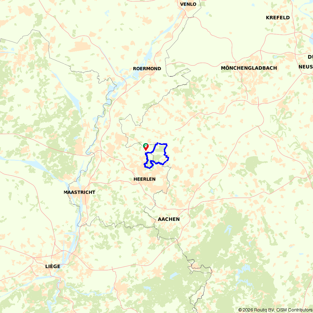 Loose Route 5 - 33.8 km. - Loose Route Heathland Nature Park (Schinveld ...