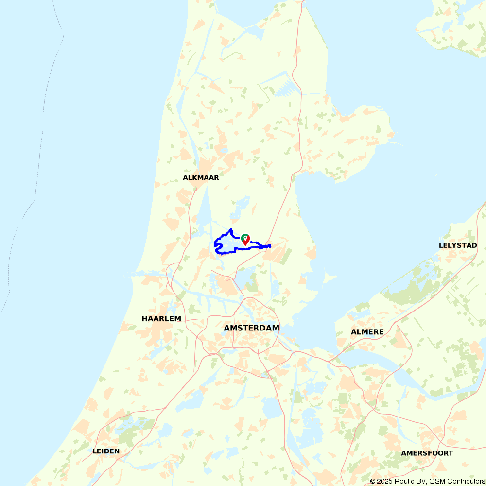 570447 Walking around the Wormer and Jisperveld