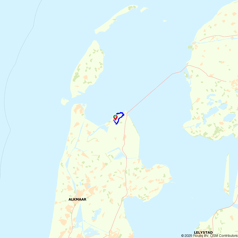 A wonderful hike on Wieringen - Hippolytushoef - Hiking route | Route.nl