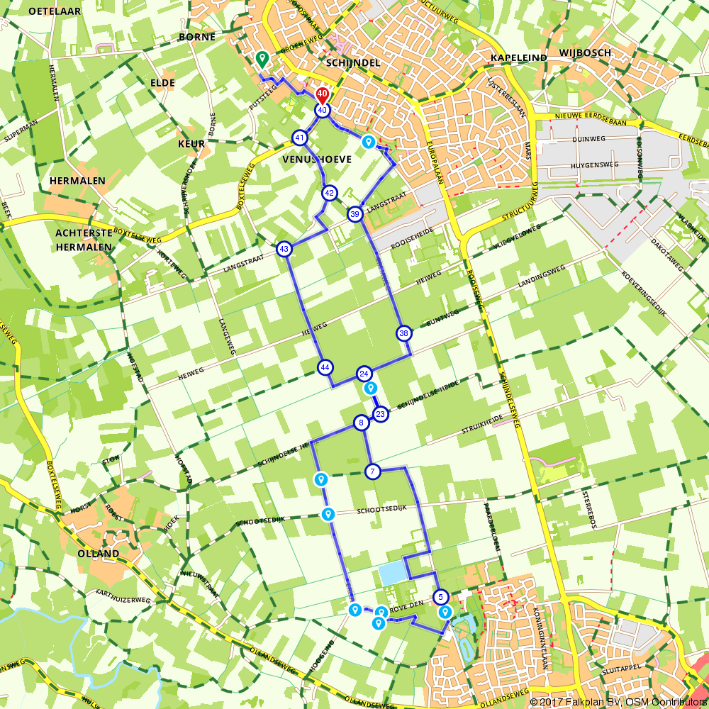 The Kin Trail - Meierijstad - Hiking route | Route.nl