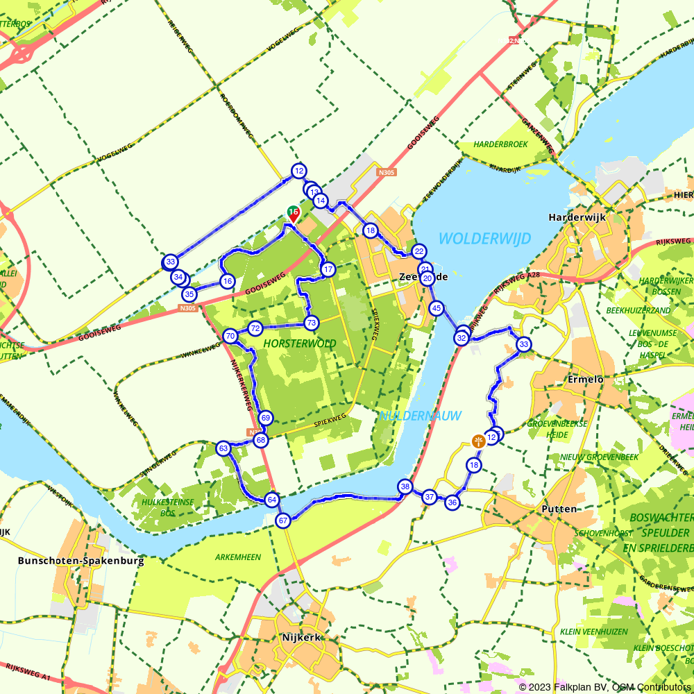 The dense forests and beautiful views around Zeewolde - Zeewolde ...