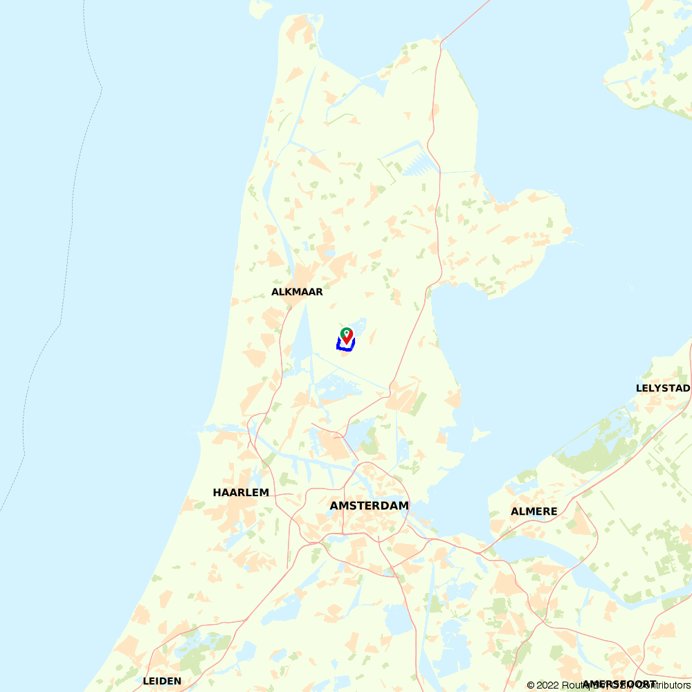 589909 Walking at De Rijp