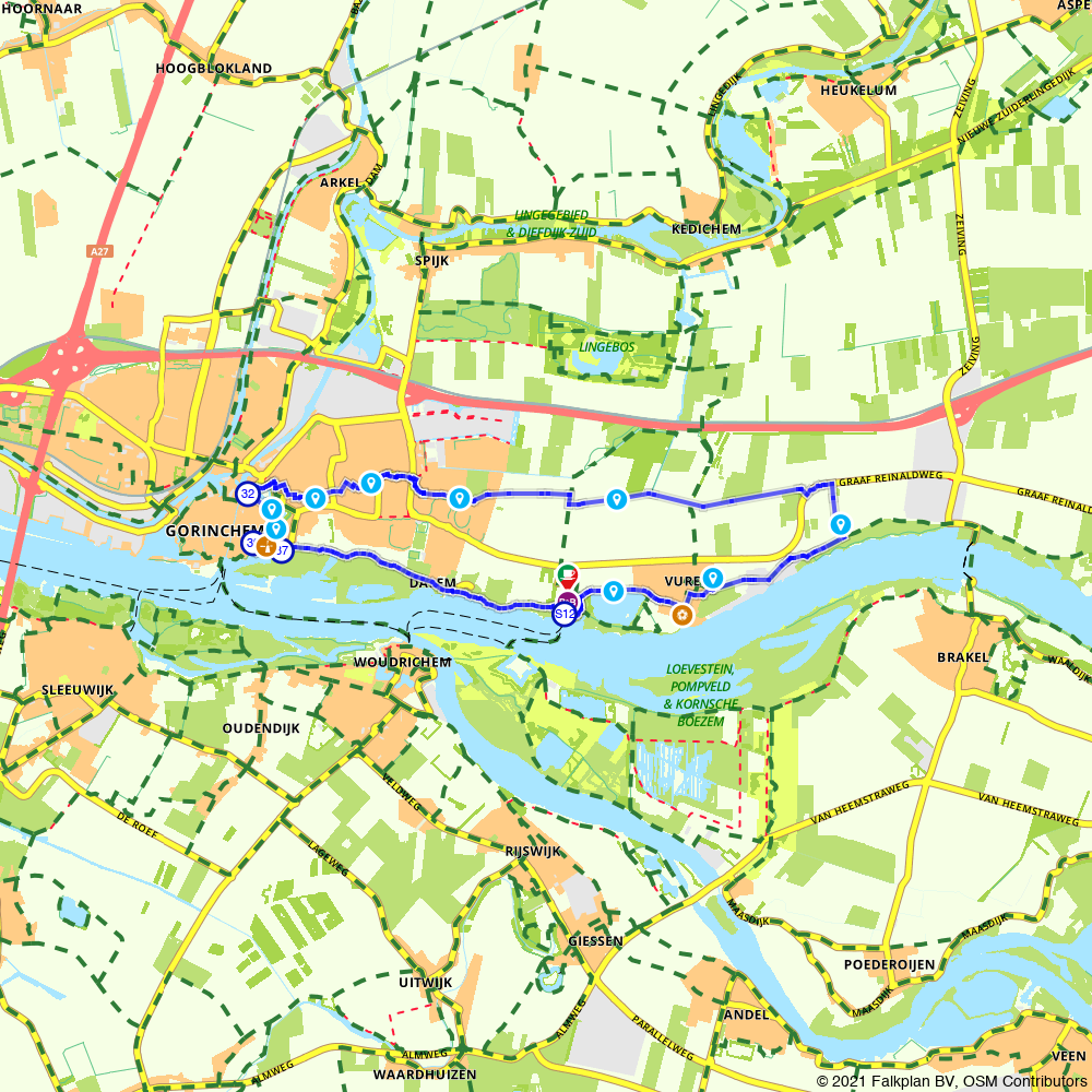600505 A nice walk from Fort Vuren