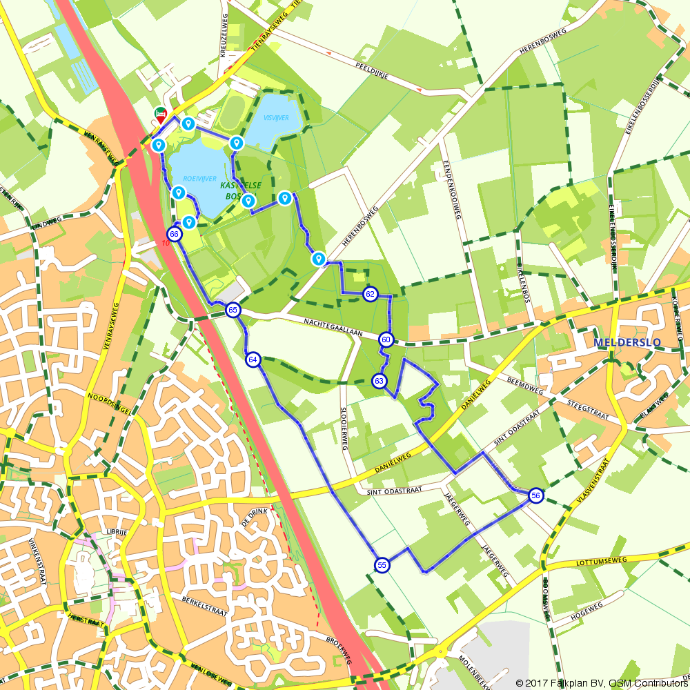 Walking at the Kasteelse Bossen near Horst - Horst aan de Maas - Hiking ...