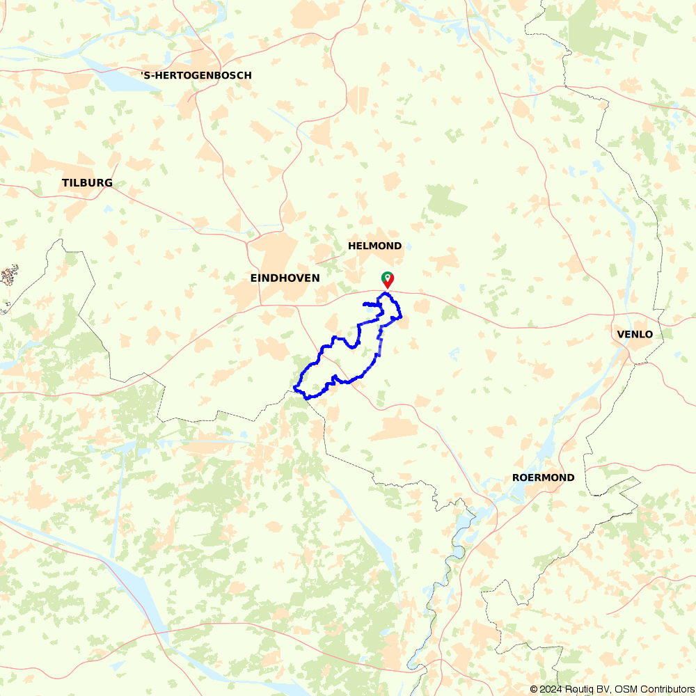 LIEROP - Someren - Cycling route | Route.nl