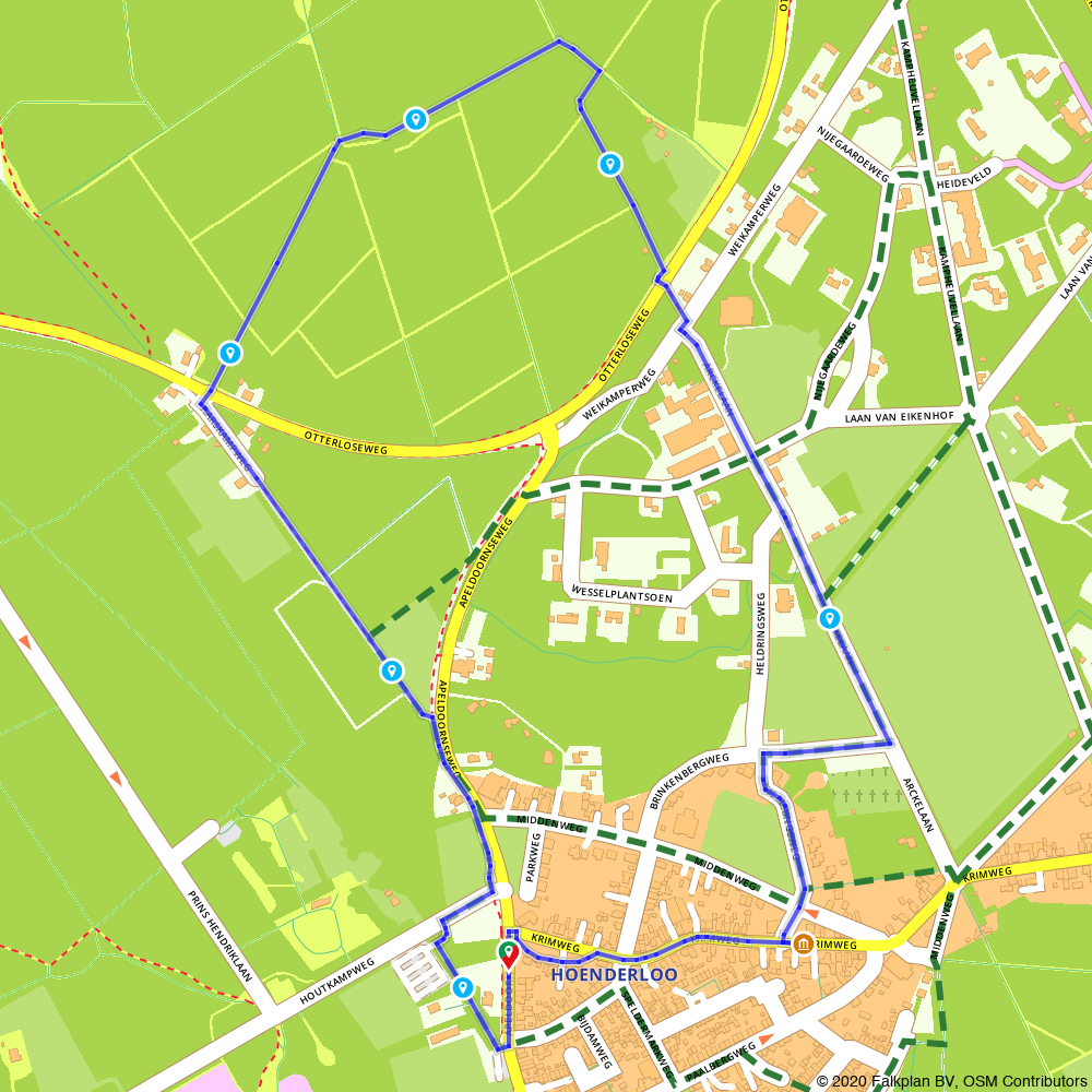 Rondje Hoenderloo en Nationaal Park De Hoge Veluwe - Apeldoorn ...