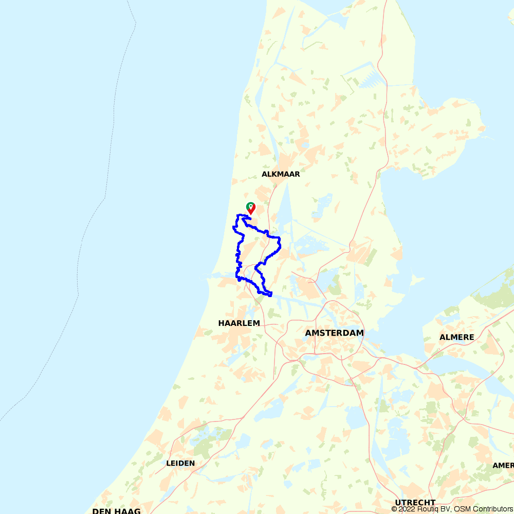 613885 Fort route Castricum and the North Sea Canal
