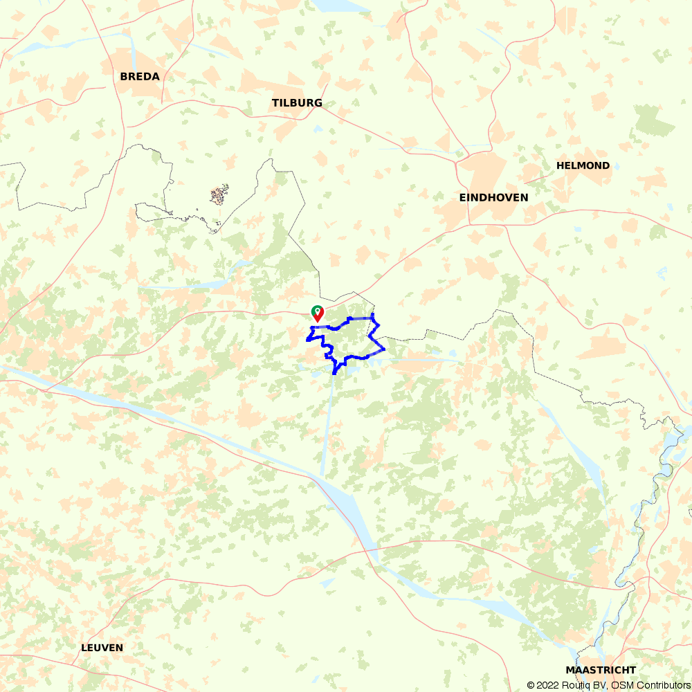Routiq - 613980 Summer route to Postel Abbey
