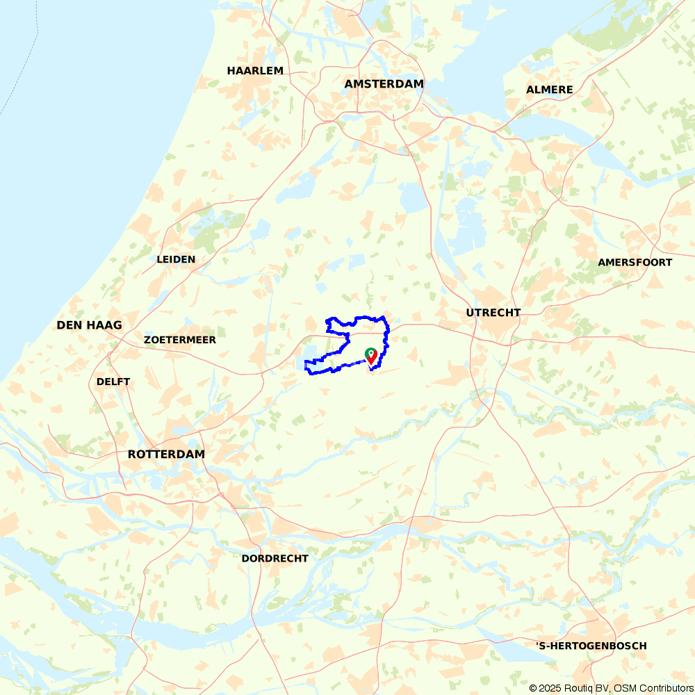 Cheese route Oudewater Gouda and Woerden - Oudewater - Cycling route ...